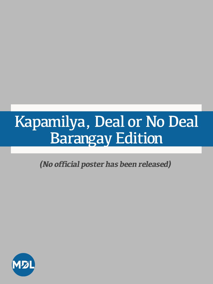 Kapamilya, Deal or No Deal: Barangay Edition (2016) - MyDramaList
